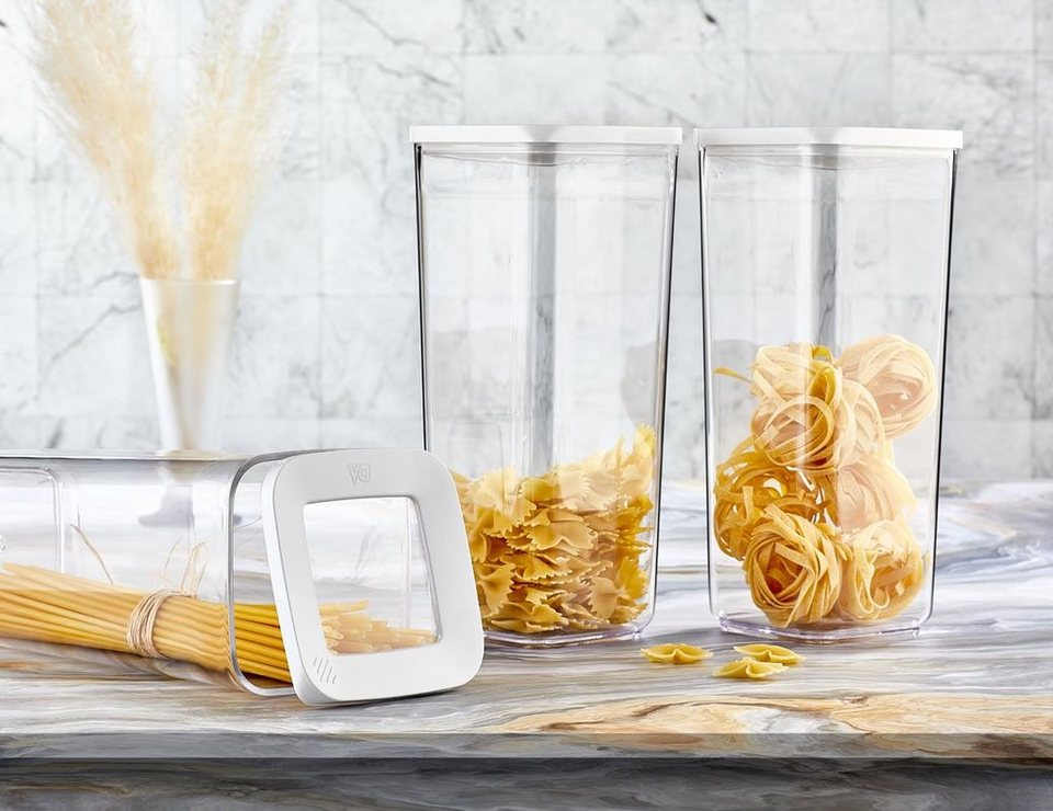 Bems Home Vorratsdose Vorratsbehälter 3er Set 1700ml Weiß Vp 183