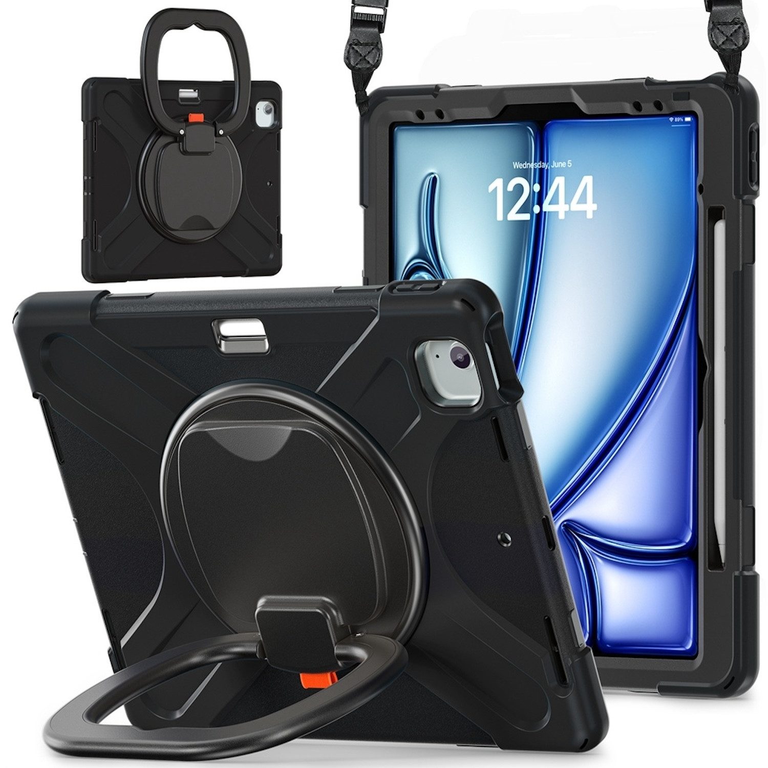 Wigento Tablet Hülle Für Apple Ipad Air 13 2025 2024 Pro 129 2022