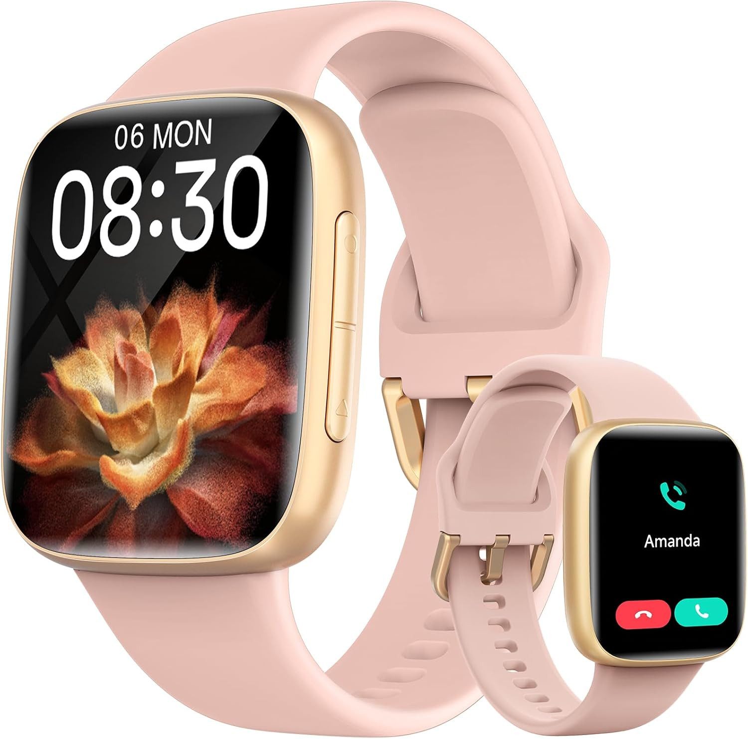 ENOMIR Smartwatch (4,7 cm, android ios), Smartwatch mit AMOLED Display ...