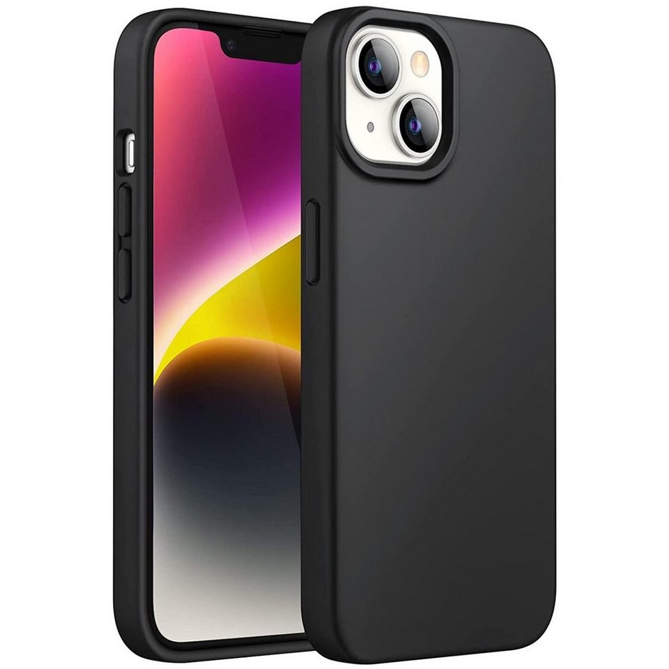 CoolGadget Handyhülle Black Series Handy Hülle für Apple iPhone 15 6,1 ... CoolGadget Handyhülle Black Series Handy Hülle für Apple iPhone 15 6,1 ...