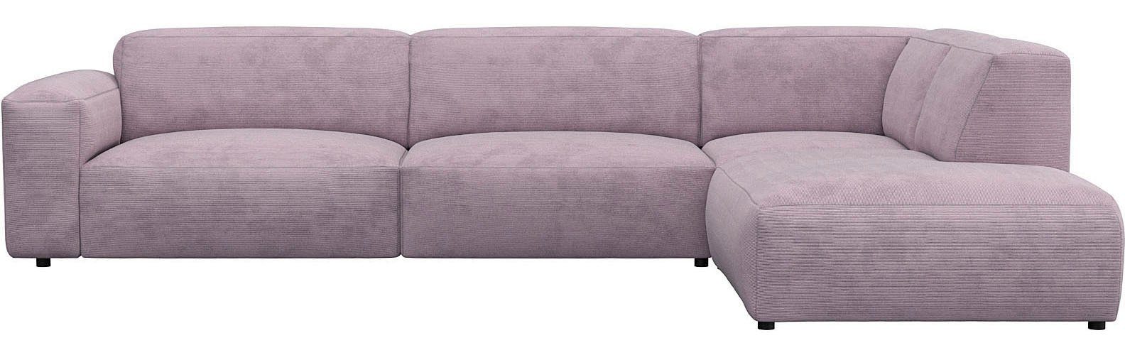 Flexlux Ecksofa Lucera Super Bequem Durch Hochwertigen Sitzaufbau Mit