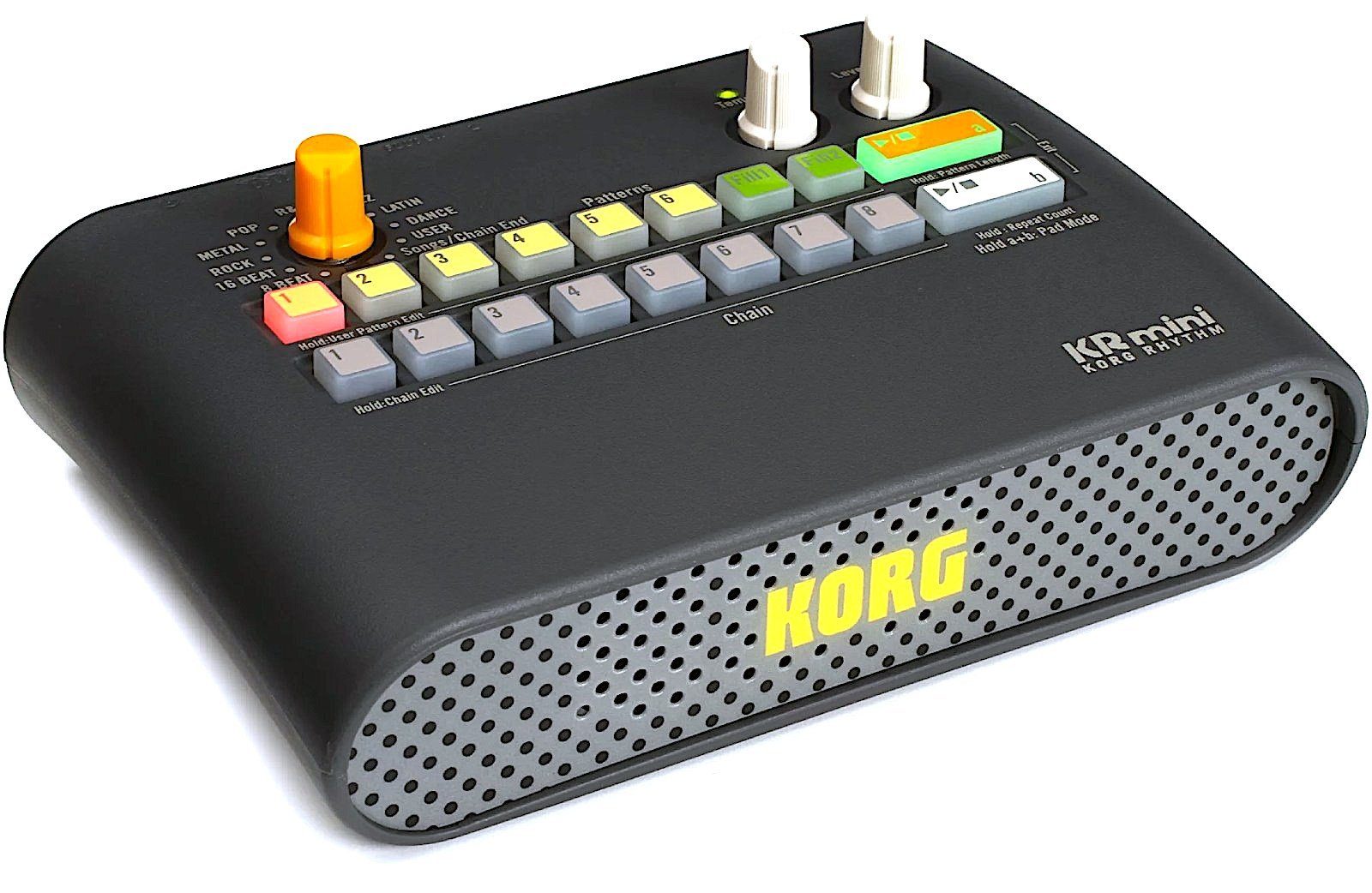 Korg Musikinstrumentenpedal, KR mini Drumcomputer