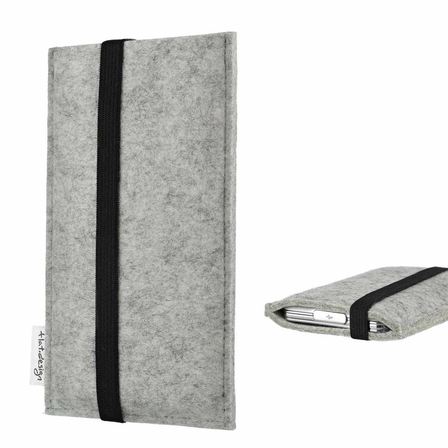 Flatdesign Handyhülle Filz Für Zte Axon 41 Ultra 5g Extreme Edition