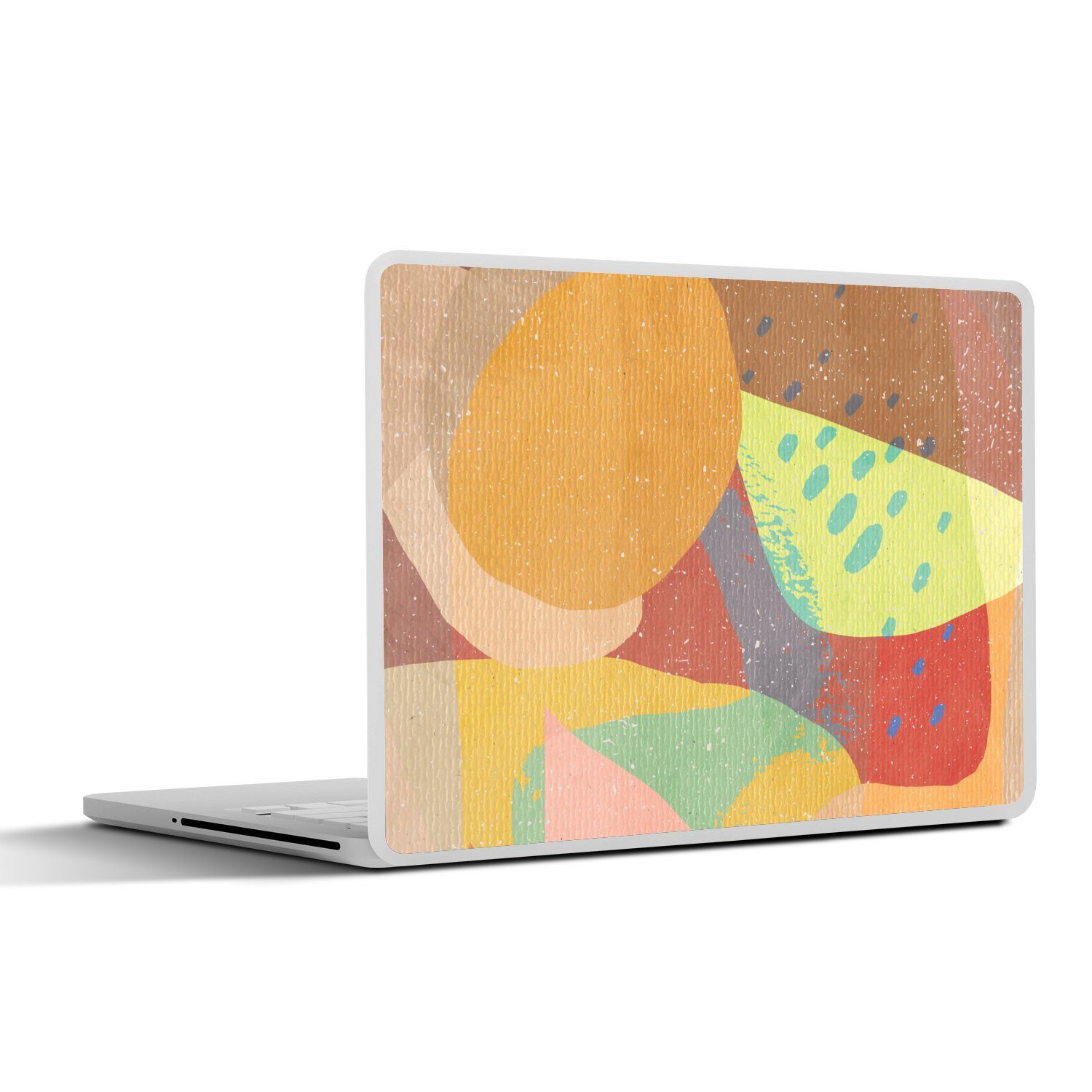 Muchowow Wandsticker Abstrakt Kunst Regenbogen Pastell 1 St