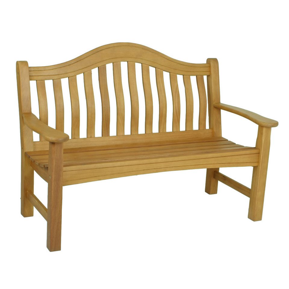 Lomadox Gartenbank Garda 120 Bank 2 Sitzer Aus Eukalyptus In Teak