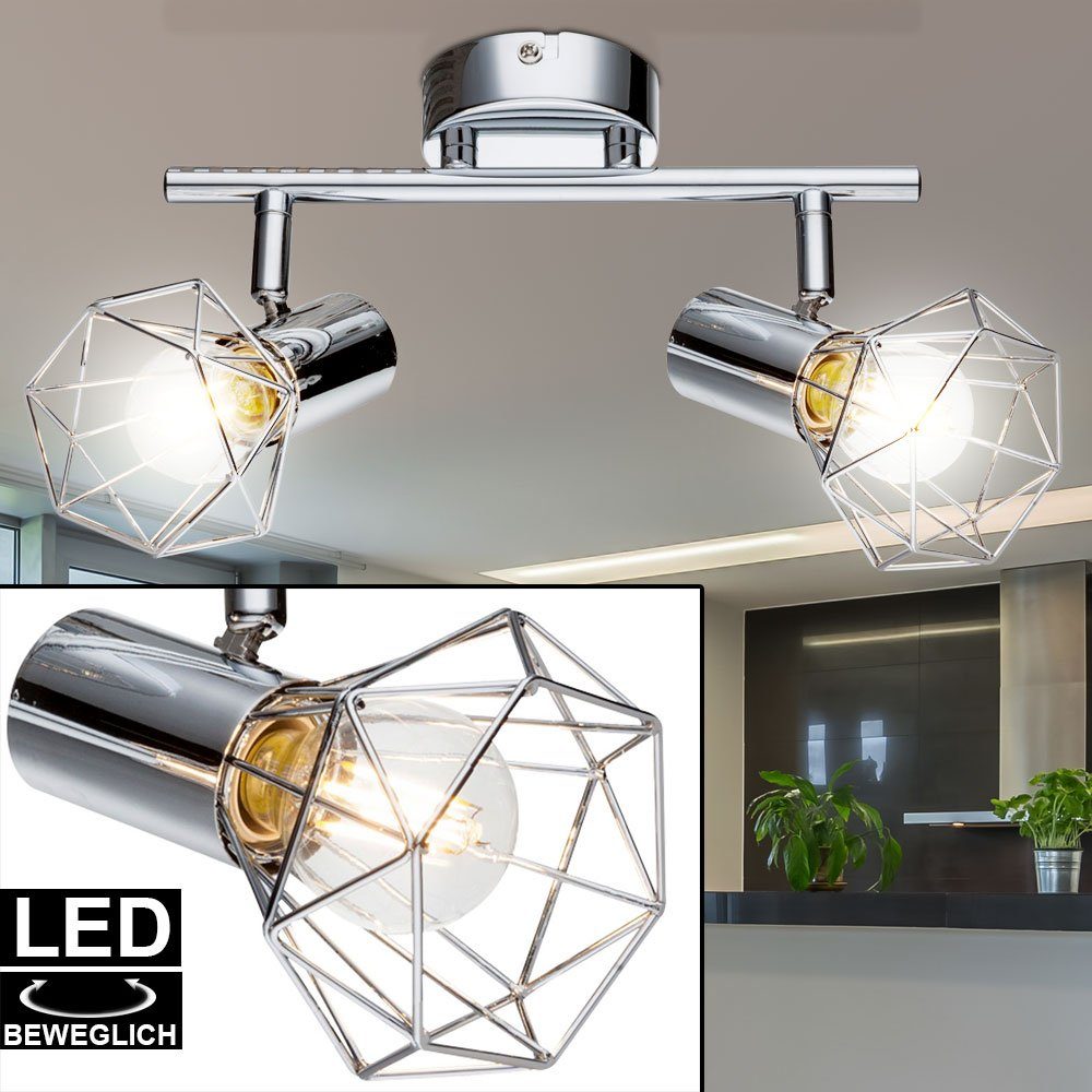 Etc Shop Deckenleuchte Decken Lampe Spot Leiste Leuchte Balken Licht