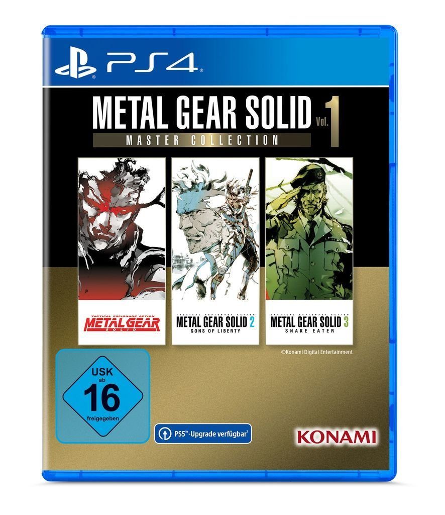 Metal Gear Solid Master Collection Vol. 1 (Blu-ray Disc), PlayStation 4