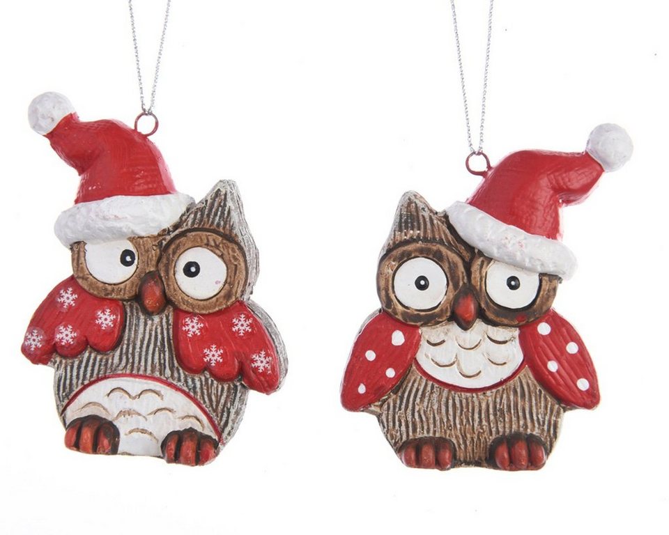 Decoris Season Decorations Christbaumschmuck Christbaumschmuck Eule