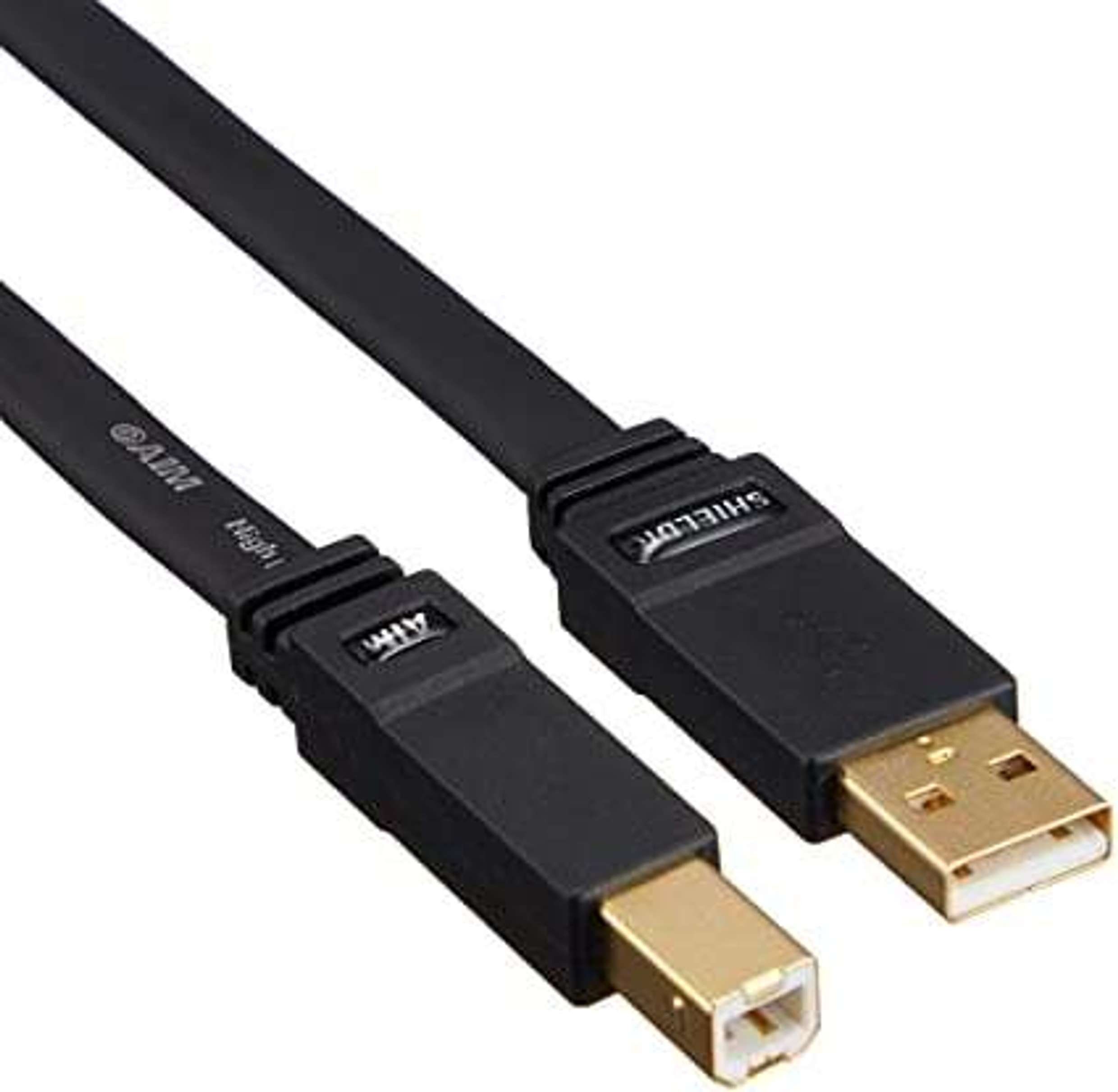 AIM UAC USB-Kabel USB-Kabel, USB A-B, USB "A"-Stecker / USB "B"-Stecker (50 cm), für die ...