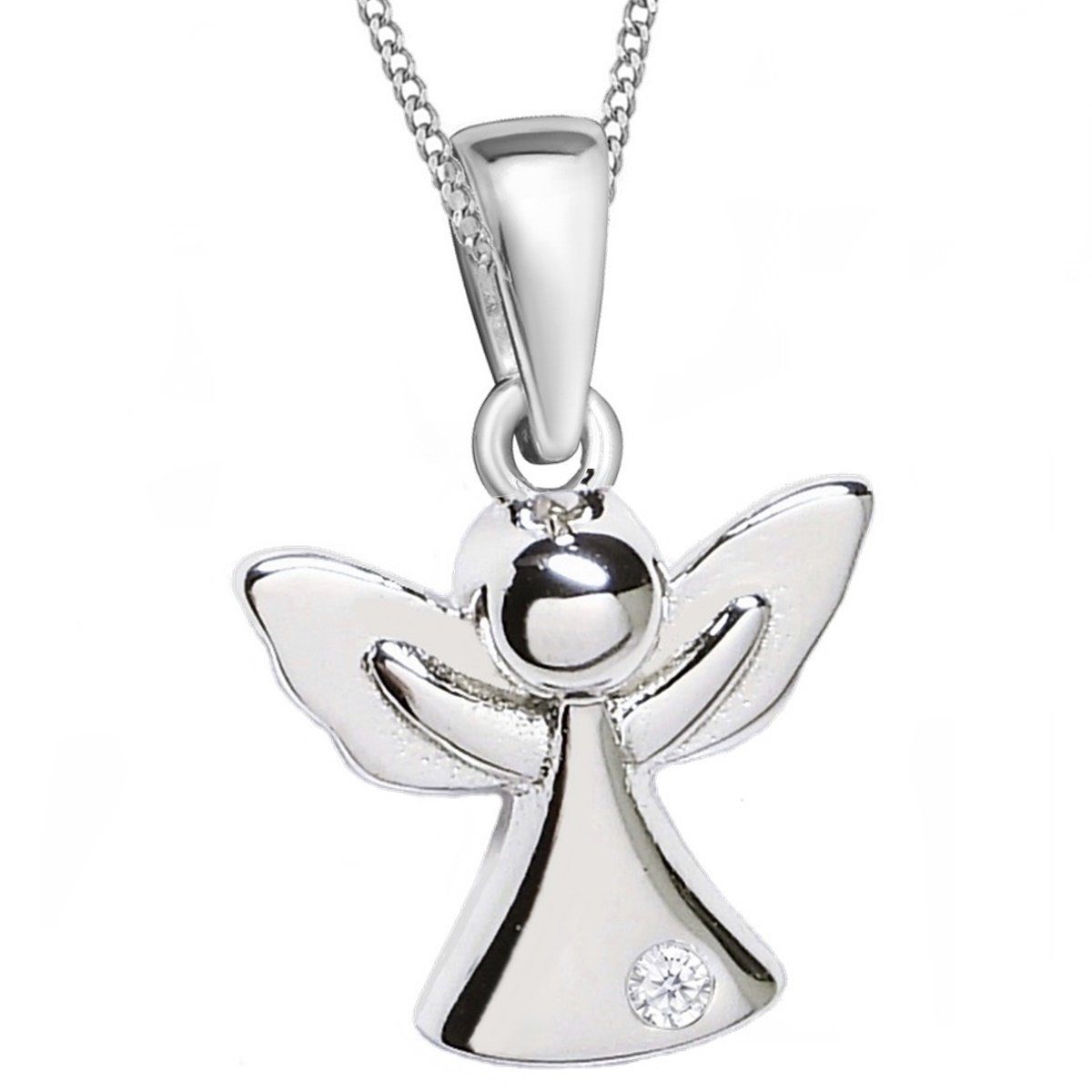 Wunderschone Schutzengel Kette Silber Damen Bild