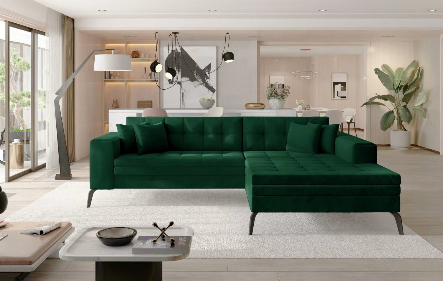 Jvmoebel Ecksofa Design Ecksofa Schlafsofa Bettfunktion Sofa Couch