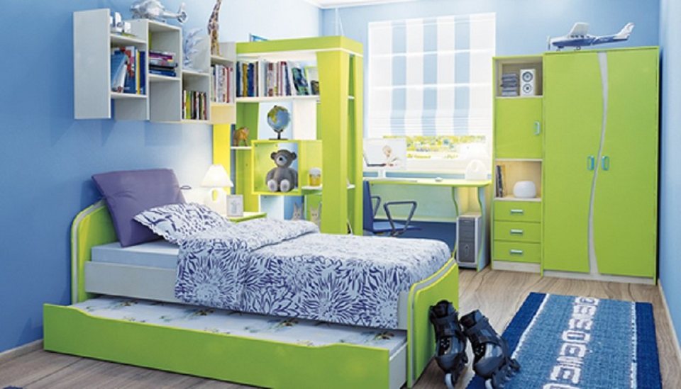 Feldmann Wohnen Jugendzimmer Set Kombi Set 6 St 1 Kleiderschrank