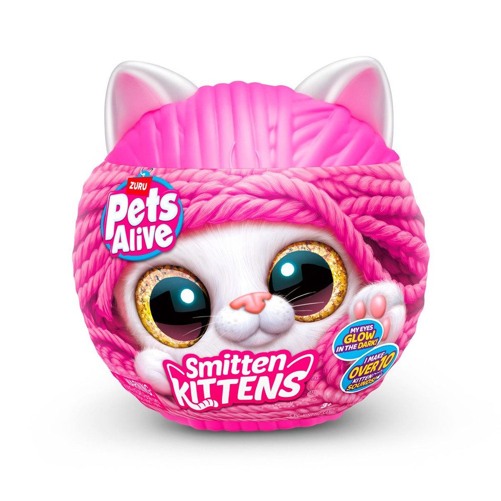 ZURU Plüschfigur Pets Alive - Smitten Kittens - 1 Stück, mehr als 10 ...