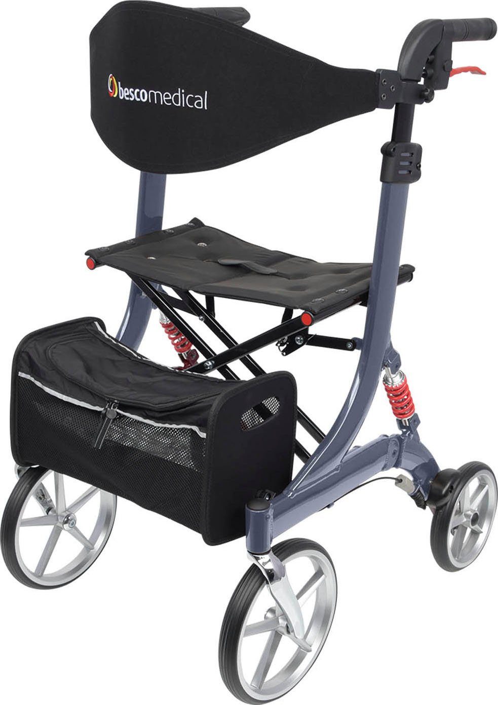 bescomedical Rollator Spring Small, Größe S (Sitzhöhe 52cm ...