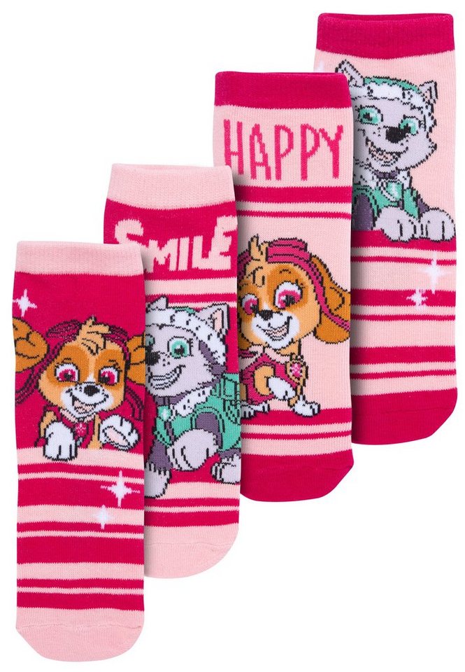United Labels® Socken 4er Pack Paw Patrol Sneakersocken