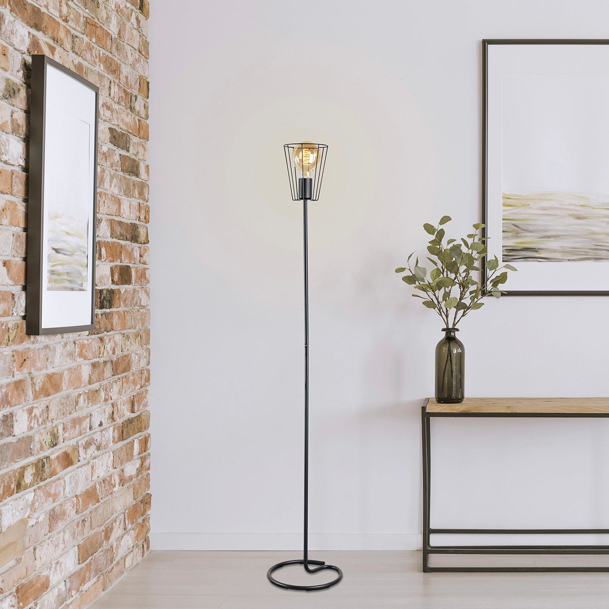 MeLiTec LED Stehlampe ST37, LED wechselbar