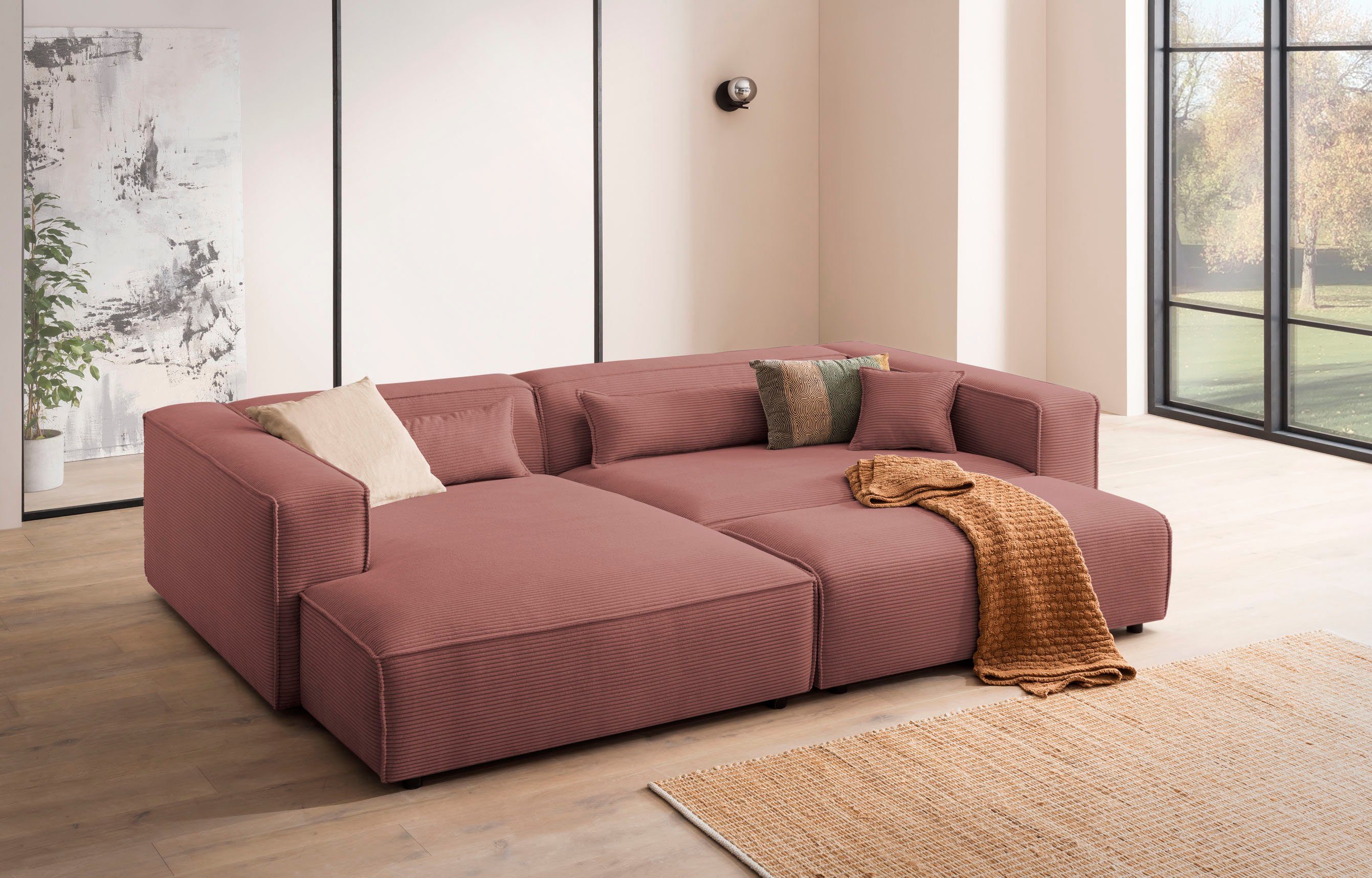 Leger Home By Lena Gercke Polsterecke Piara Xxl L Form Mit