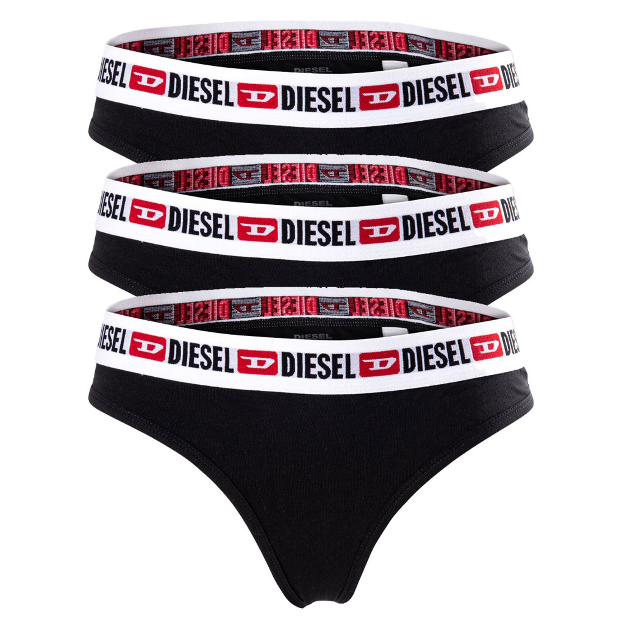 Diesel String Damen String 3er Pack - UFST-Stars-Threepack, (Packung ...