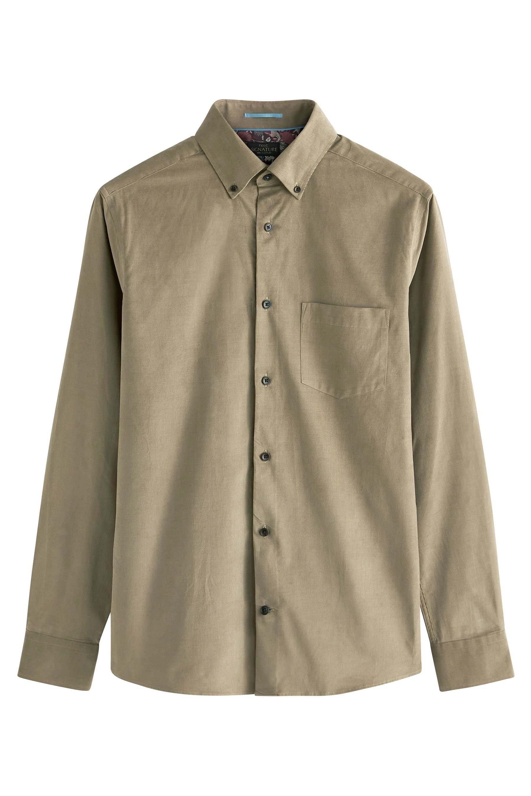 Next Langarmhemd Signature Made In Italy Texta Cordhemd 1 Tlg