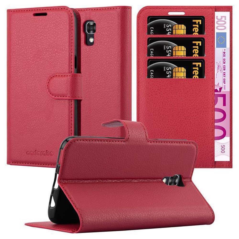 Cadorabo Handyhülle Book Stand Lg X Screen Klappbare Handy Schutzhülle