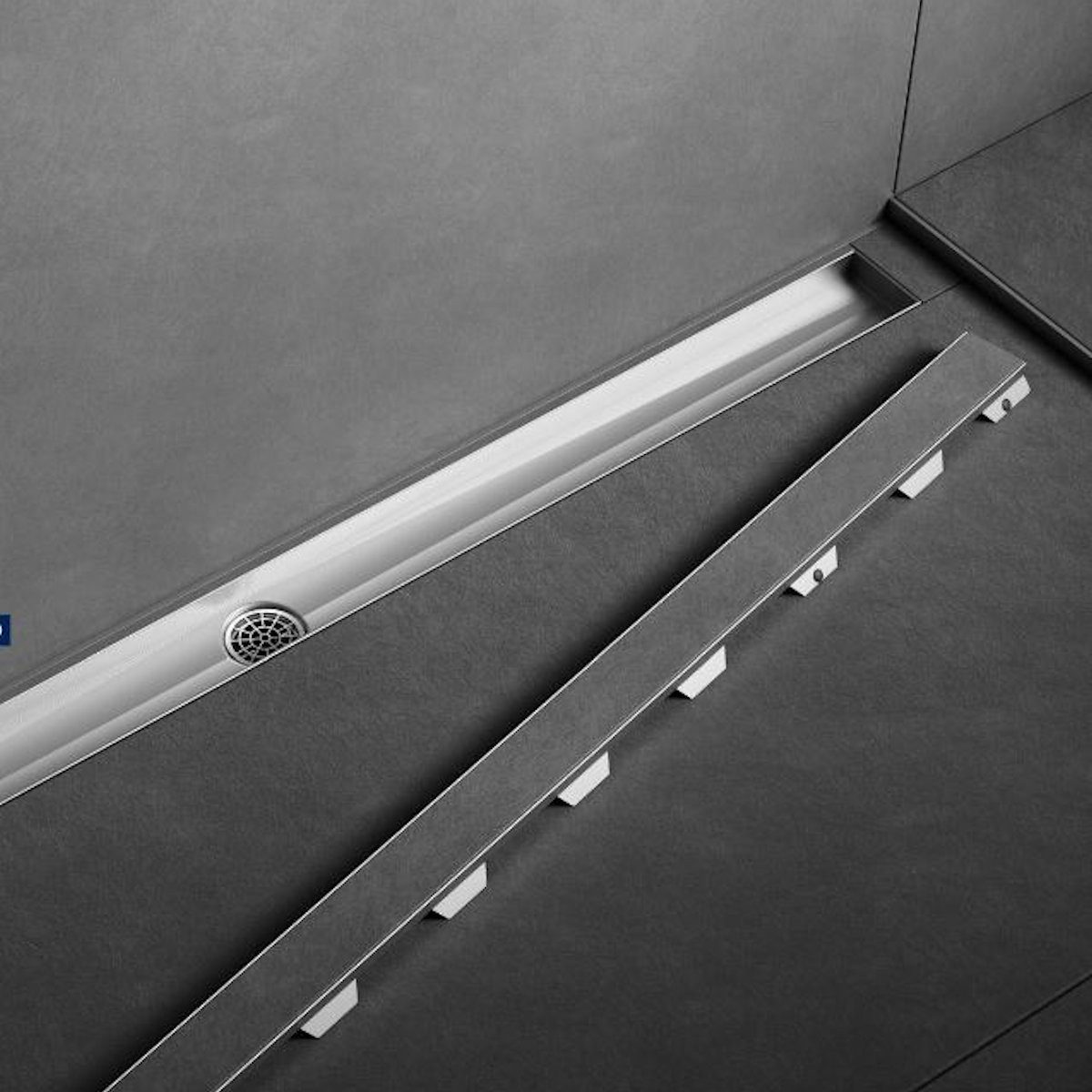 TECE Duscharmatur TECE drainline Duschrinne gerade; Edelstahl; Verbesserung des, TECE