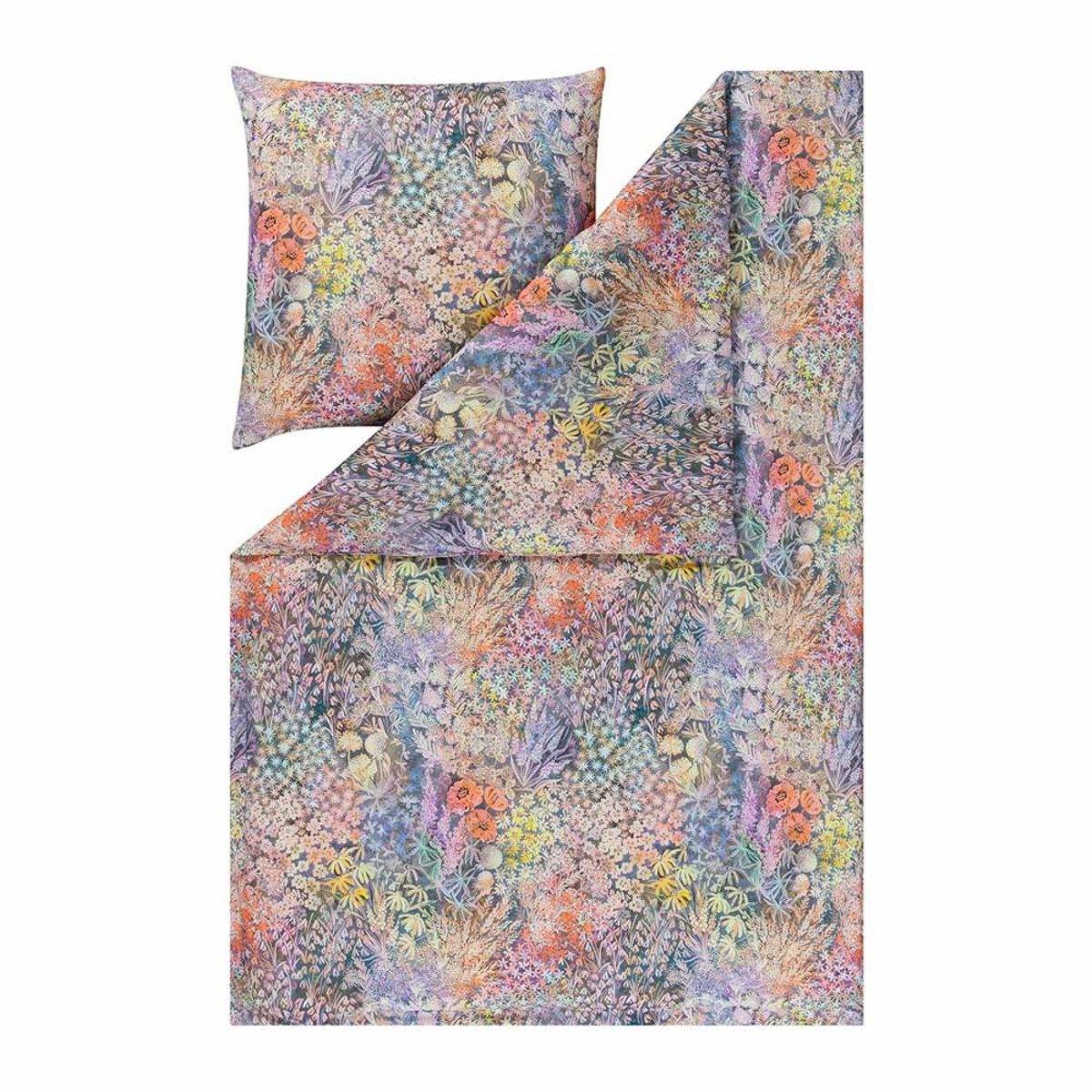 Estella Bettwäsche Estella Interlock Jersey Bettwäsche Rosalie 6351-985 Blumen 135x200 ...