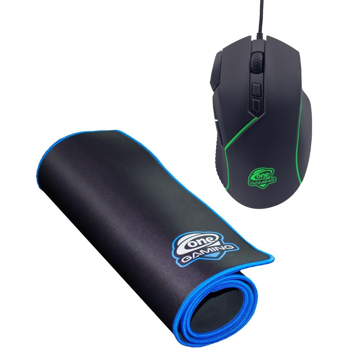 ONE GAMING Starter Bundle Maus- und Mauspad-Set