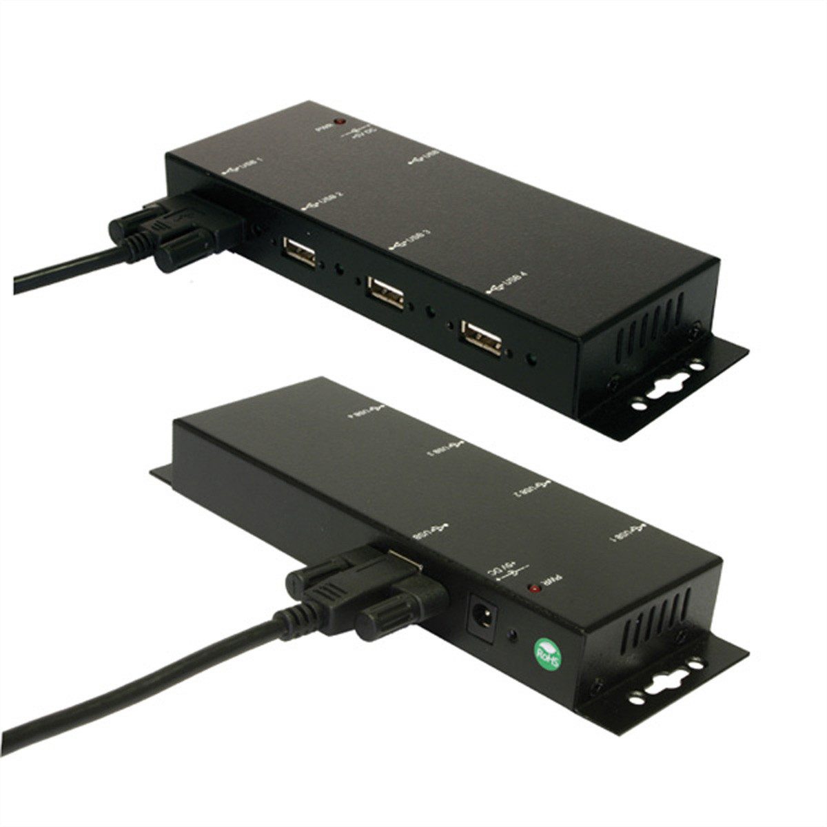 EXSYS USB-Verteiler EXSYS EX-1166HMV 4 Port externer USB 2.0