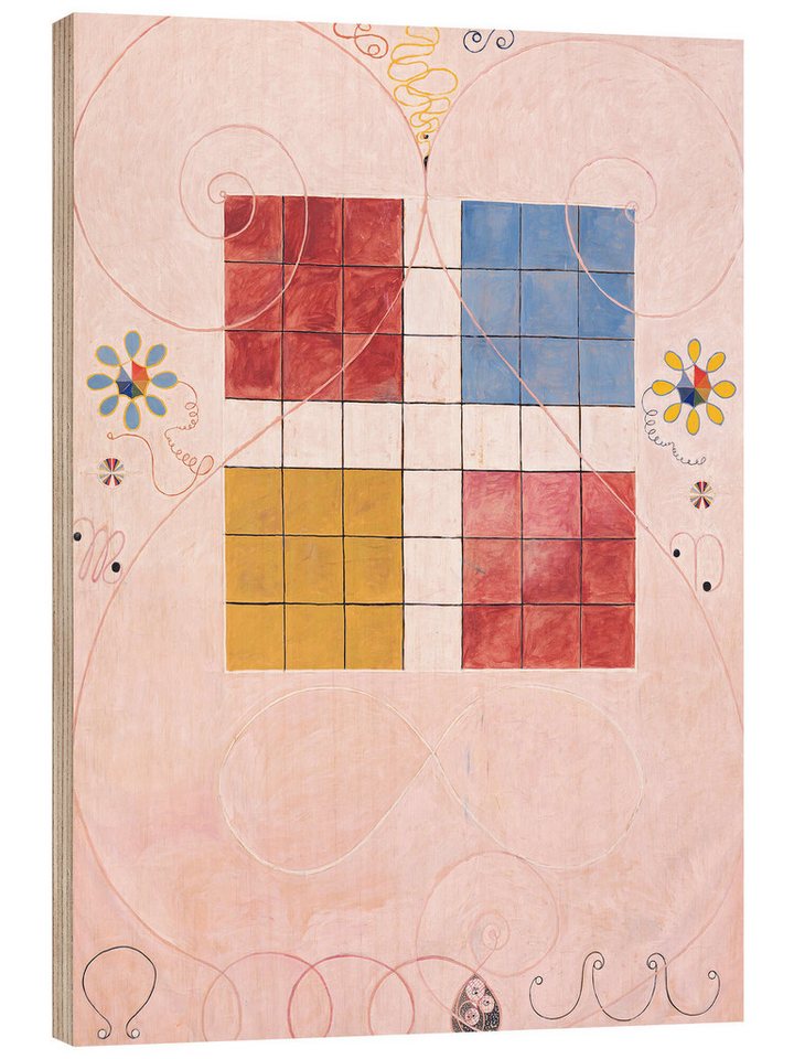 Posterlounge Holzbild Hilma Af Klint Die Zehn Größten Nr 10 Alter