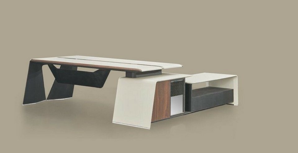 Jvmoebel Eckschreibtisch Eckschreibtisch Büro Einrichtung Chef Zimmer