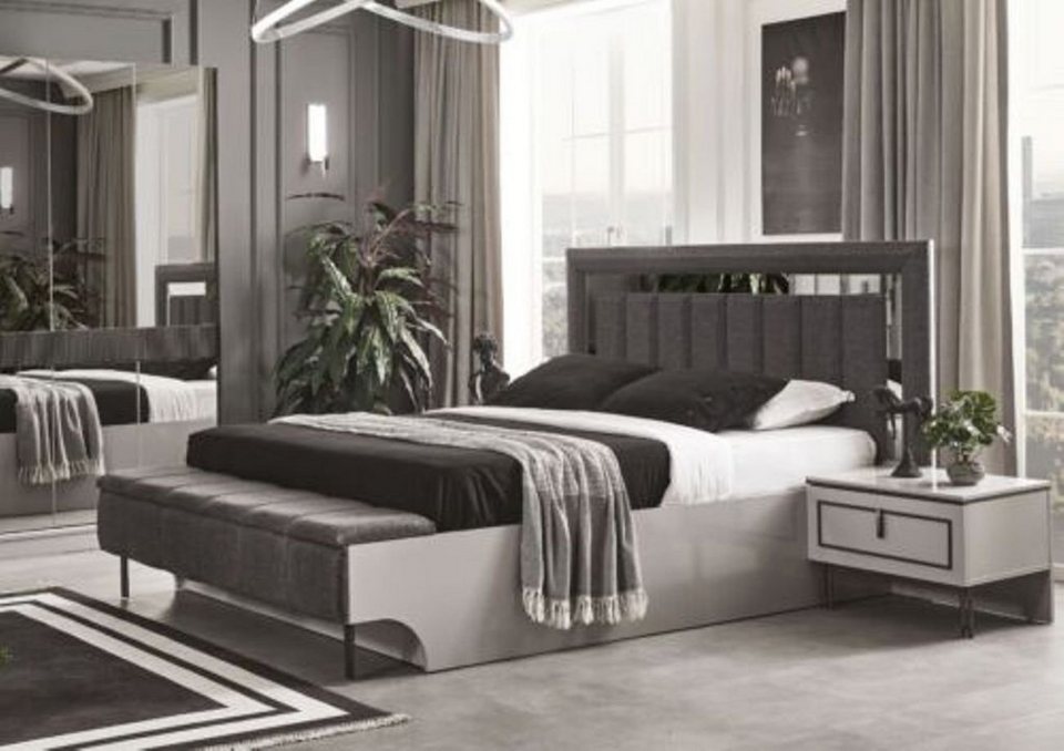 Jvmoebel Schlafzimmer Set Schlafzimmer Set Modern Bett Und 2x