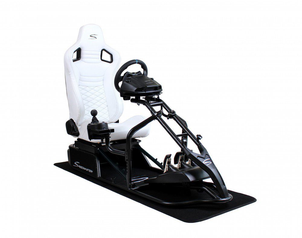 Speedmaster »Speedmaster Pro Schwarz - Leder Optik Weiß« Gaming ...