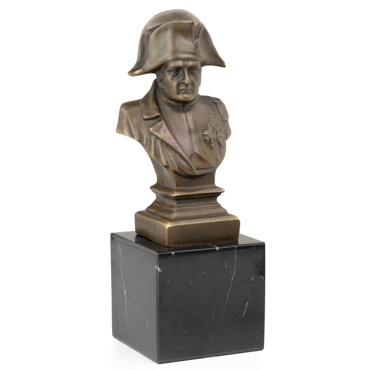 Moritz Skulptur Bronzefigur Kaiser Napoleon Büste Figuren Statue