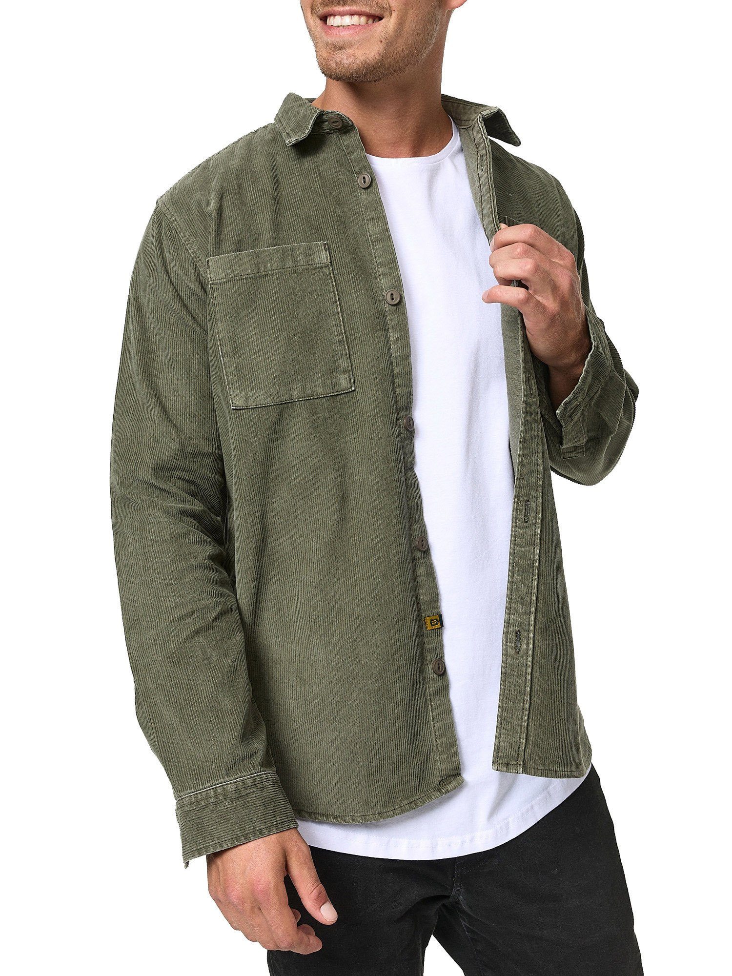 Indicode Langarmhemd Thyge