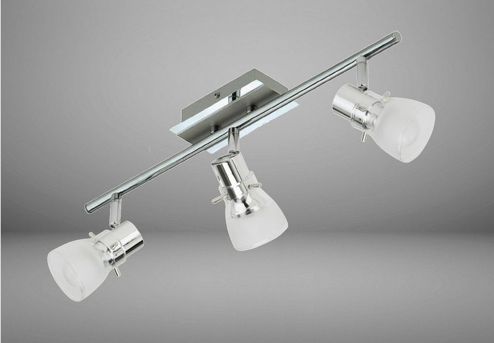 Trango Led Deckenleuchte 3 Flammig 1007 38 Led Deckenleuchte Chrom