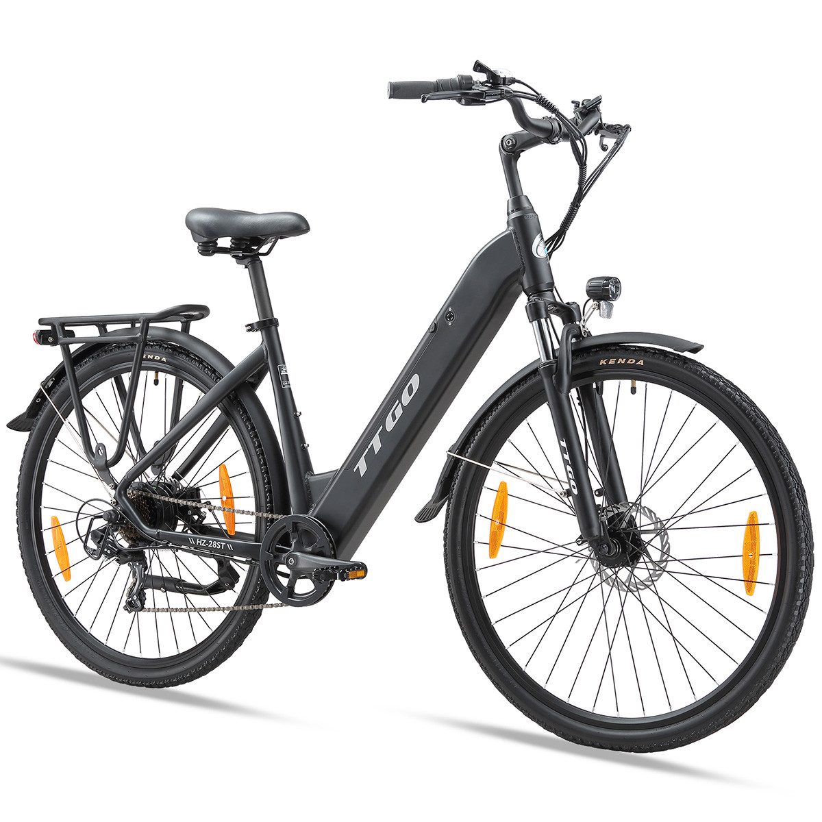 Vankel E-Bike 48V 15.6Ah 748.8Wh 100km Reichweite 20x4,0Reifen 5Gang Farbdisplay, Heckmotor, 748 ...