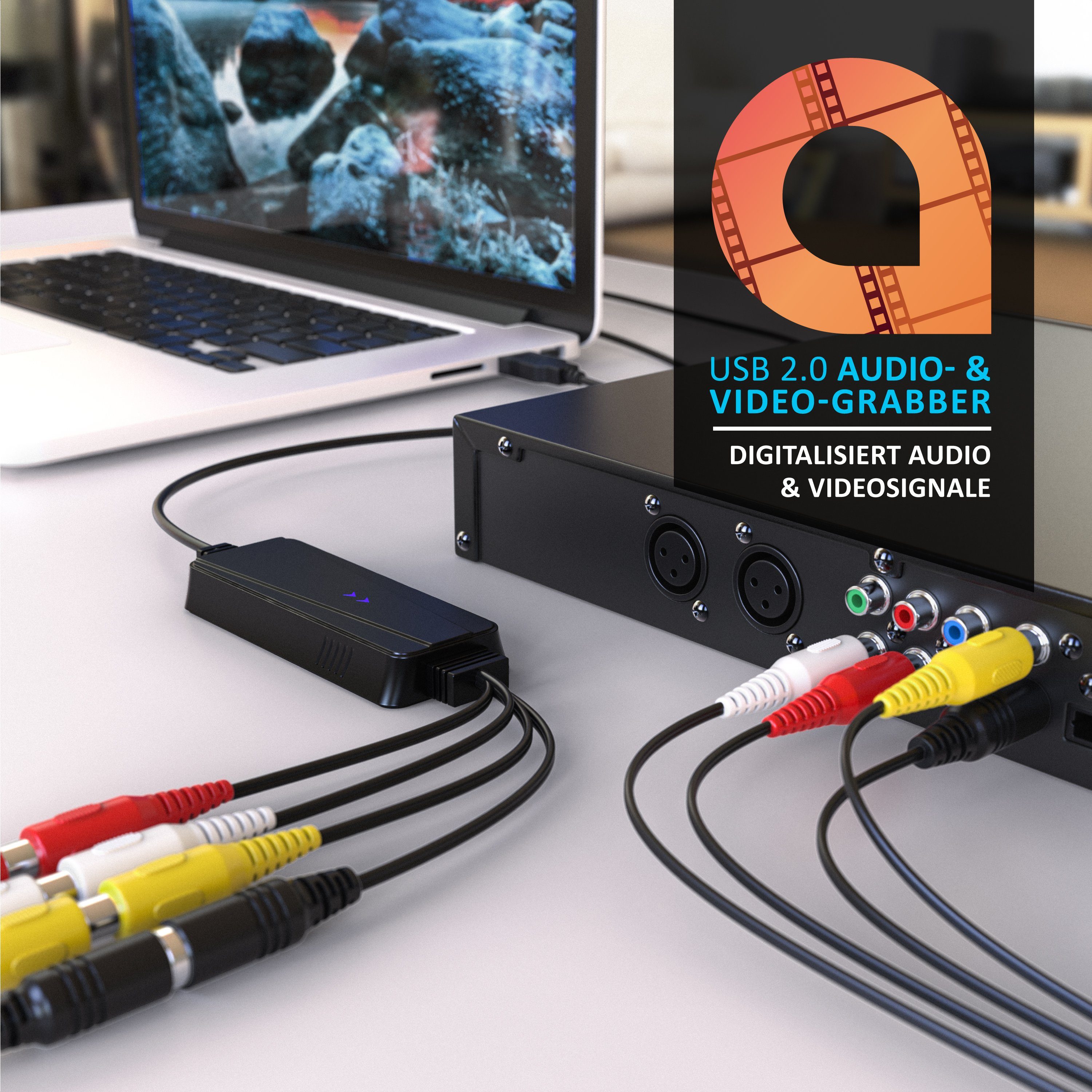 Aplic Video Grabber Audio- & Video-Adapter USB Typ A, S-Video ...