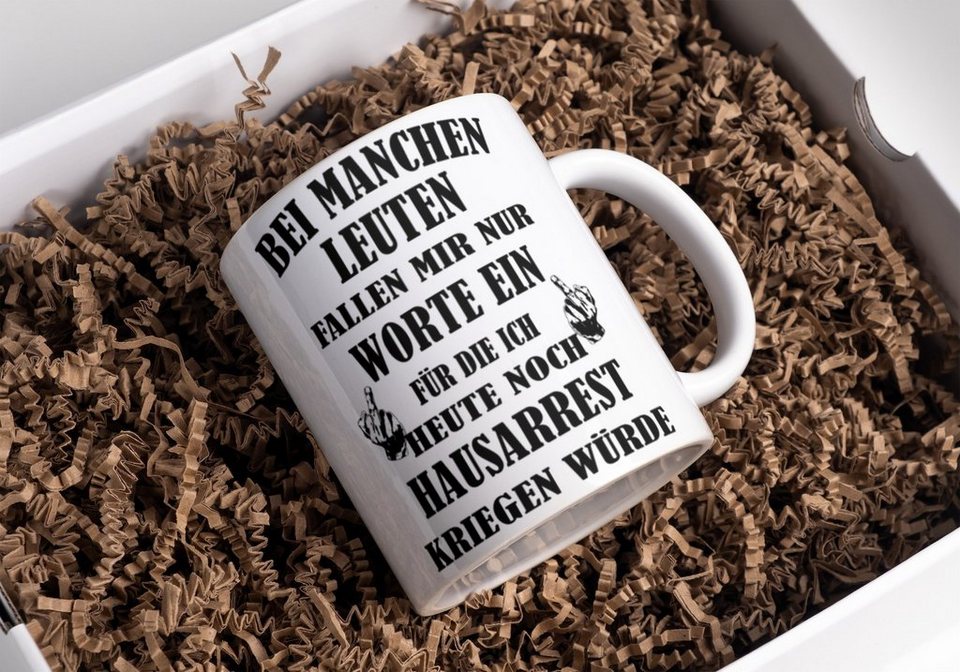 Tinisu Tasse Lustige Kaffeetasse Weniger Mimimi Mehr Training