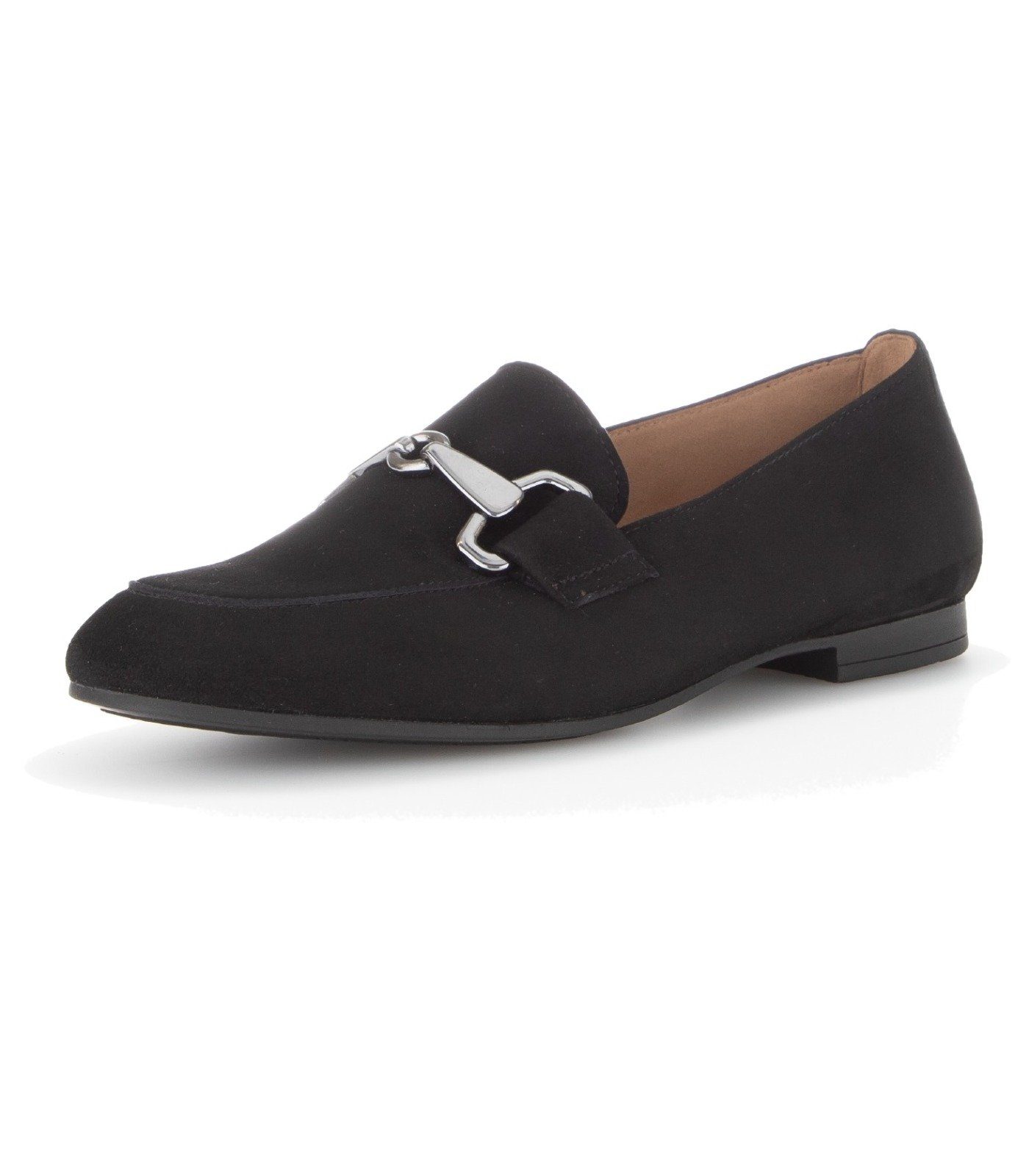 Gabor Slipper Leder Slipper, Absatzhöhe: 1,5 cm
