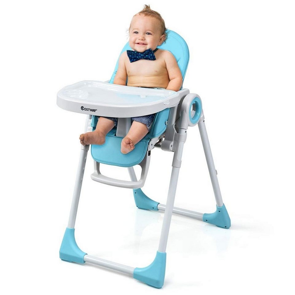 Costway Hochstuhl Kinderstuhl Kombihochstuhl Höhen Und