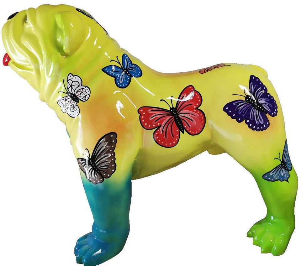 Jvmoebel Gartenfigur Bunte Abstrakte Figur Statue Dekoration Design