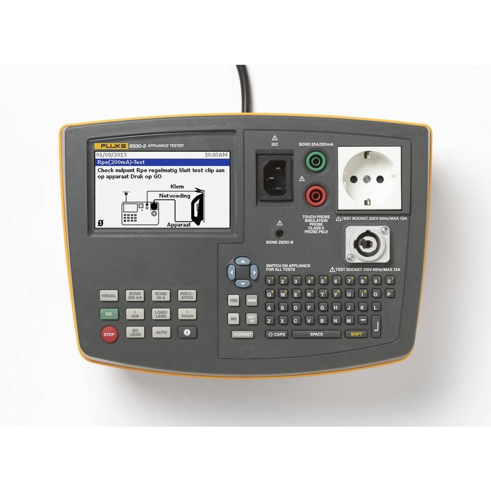 Fluke Multimeter 6500-2 NL KIT 2,Tragbarer Gerätetester, Kit, DE