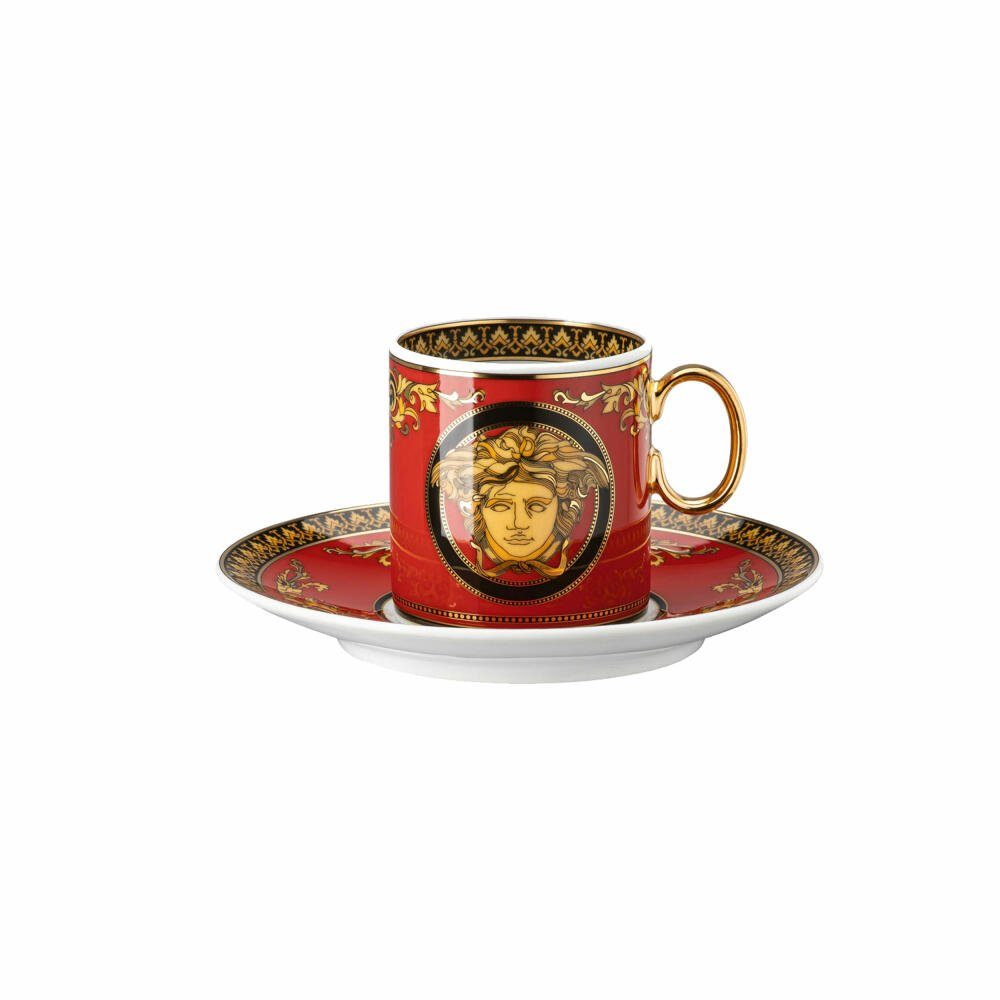 Rosenthal Meets Versace Espressotasse Medusa Porzellan Mit Untertasse