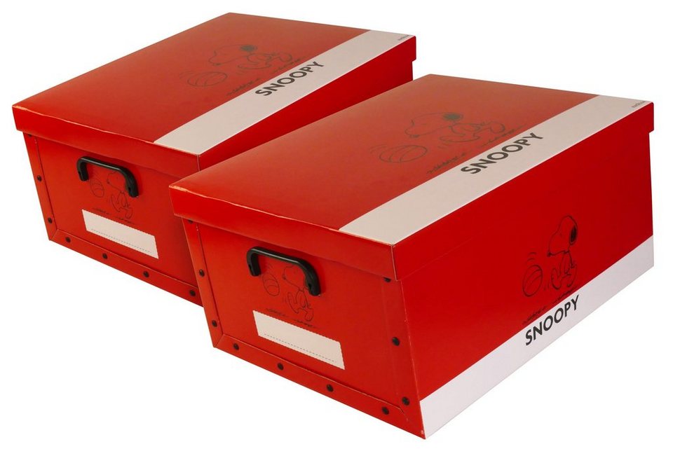 Artra Dekokorb 2 St Ordnungsboxen Deko Karton 2er Set Box Clip