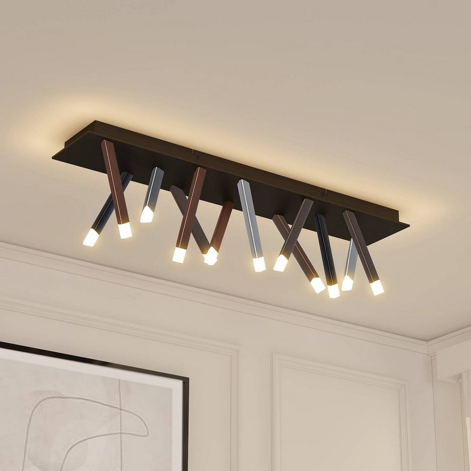 Lucande Led Deckenleuchte Stoika Dimmbar Led Lampen Warmweiß Modern