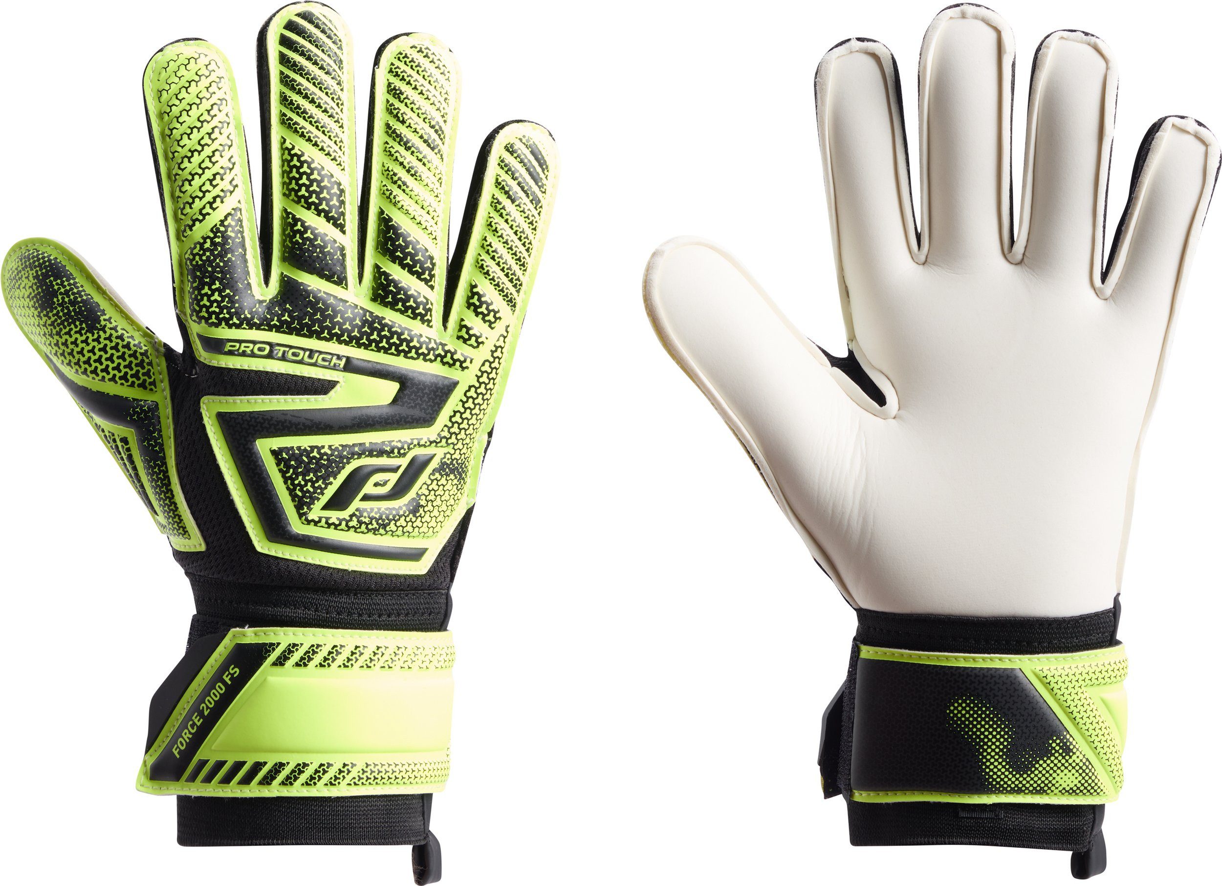 Pro Touch Torwarthandschuhe Ki.-TW-Handschuh Force 2000 FS YELLOW/BLACK ...