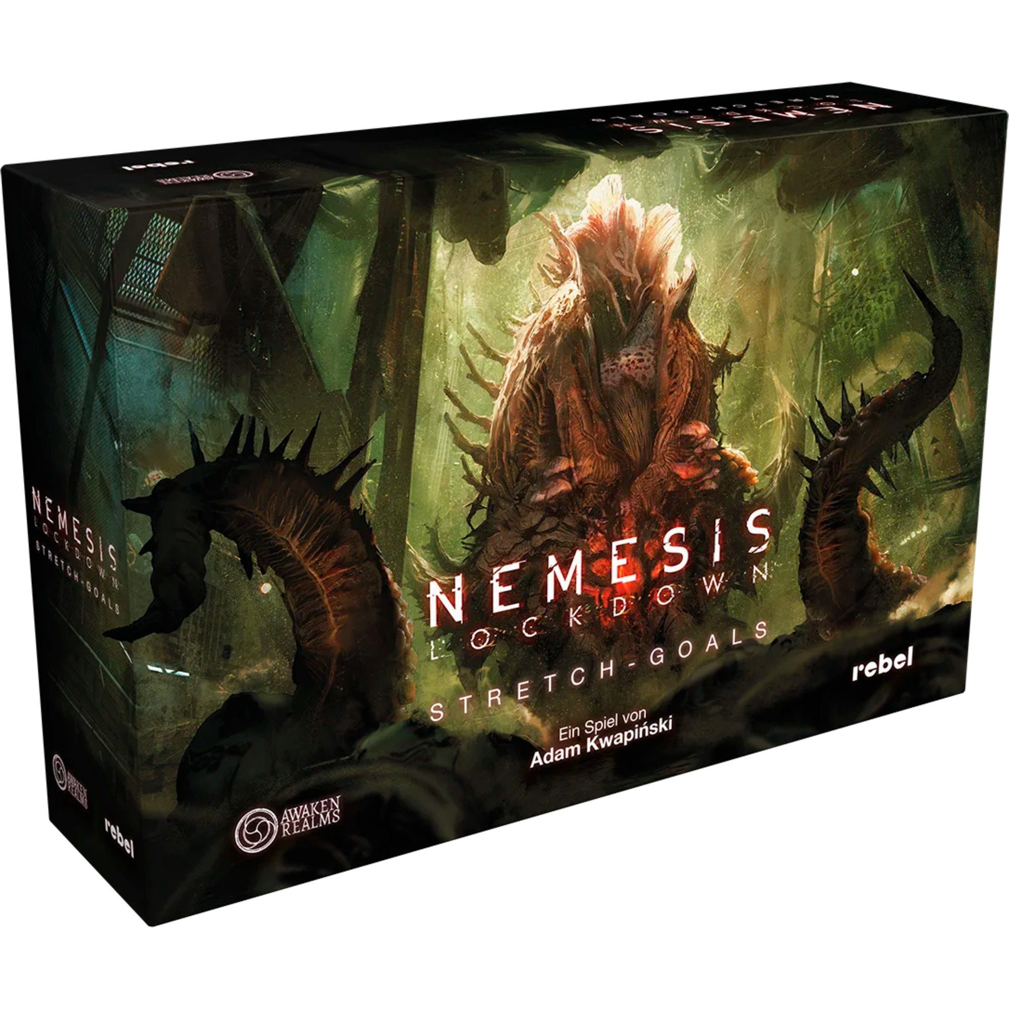 Asmodee Spiel, Nemesis: Lockdown - Stretch-Goals, Spieleranzahl: 1 - 5 Spieler