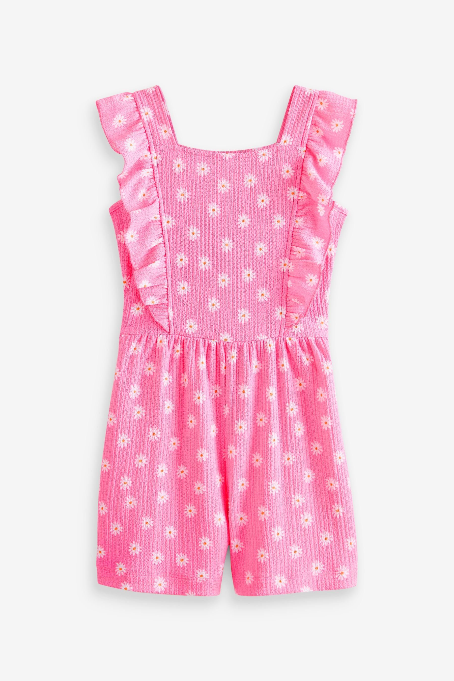 Next Playsuit Overal Aus Jersey In Knitteroptik Mit Rüschenärmel 1 Tlg