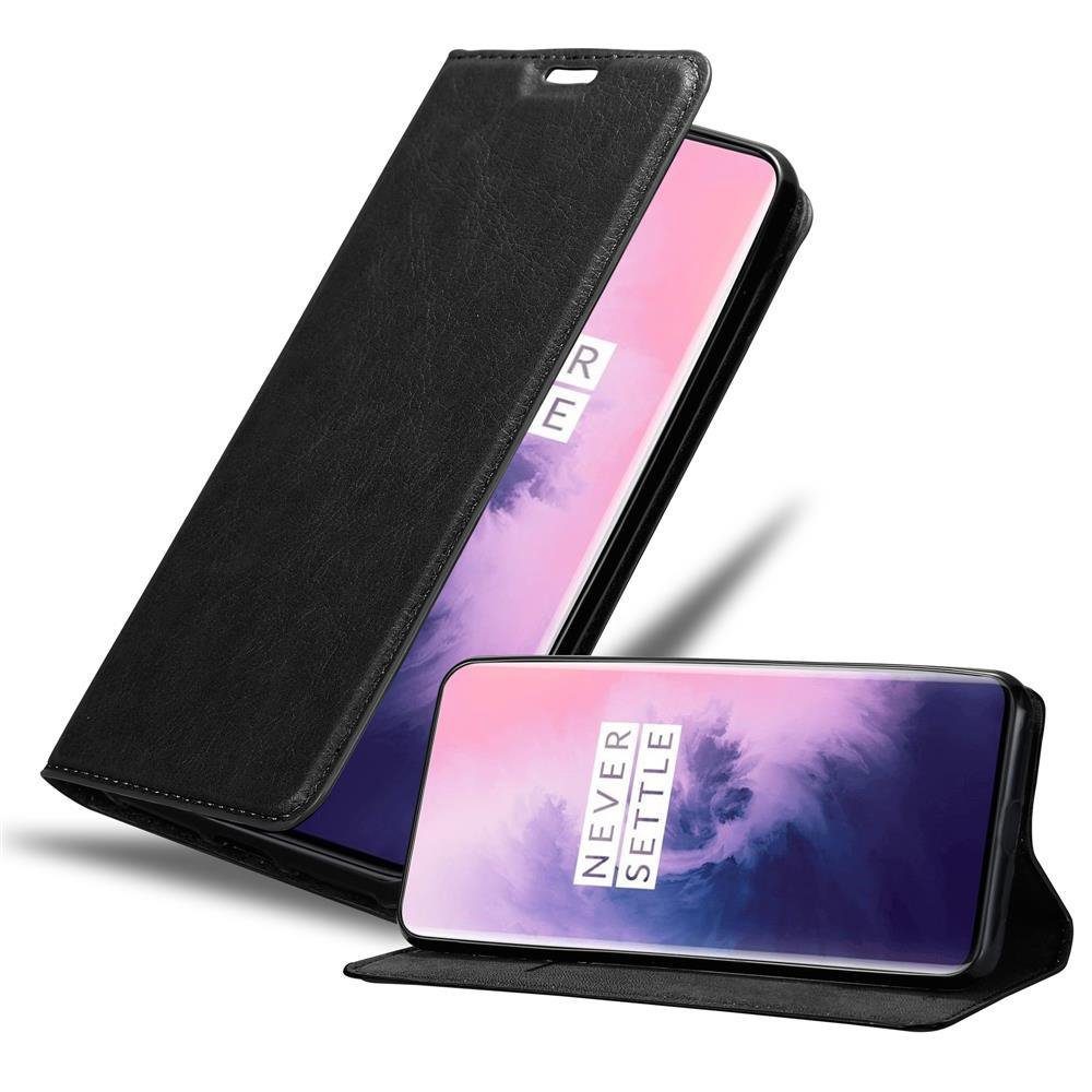 Cadorabo Handyhülle Book Invis Magnet Oneplus 7 Pro Klappbare Handy