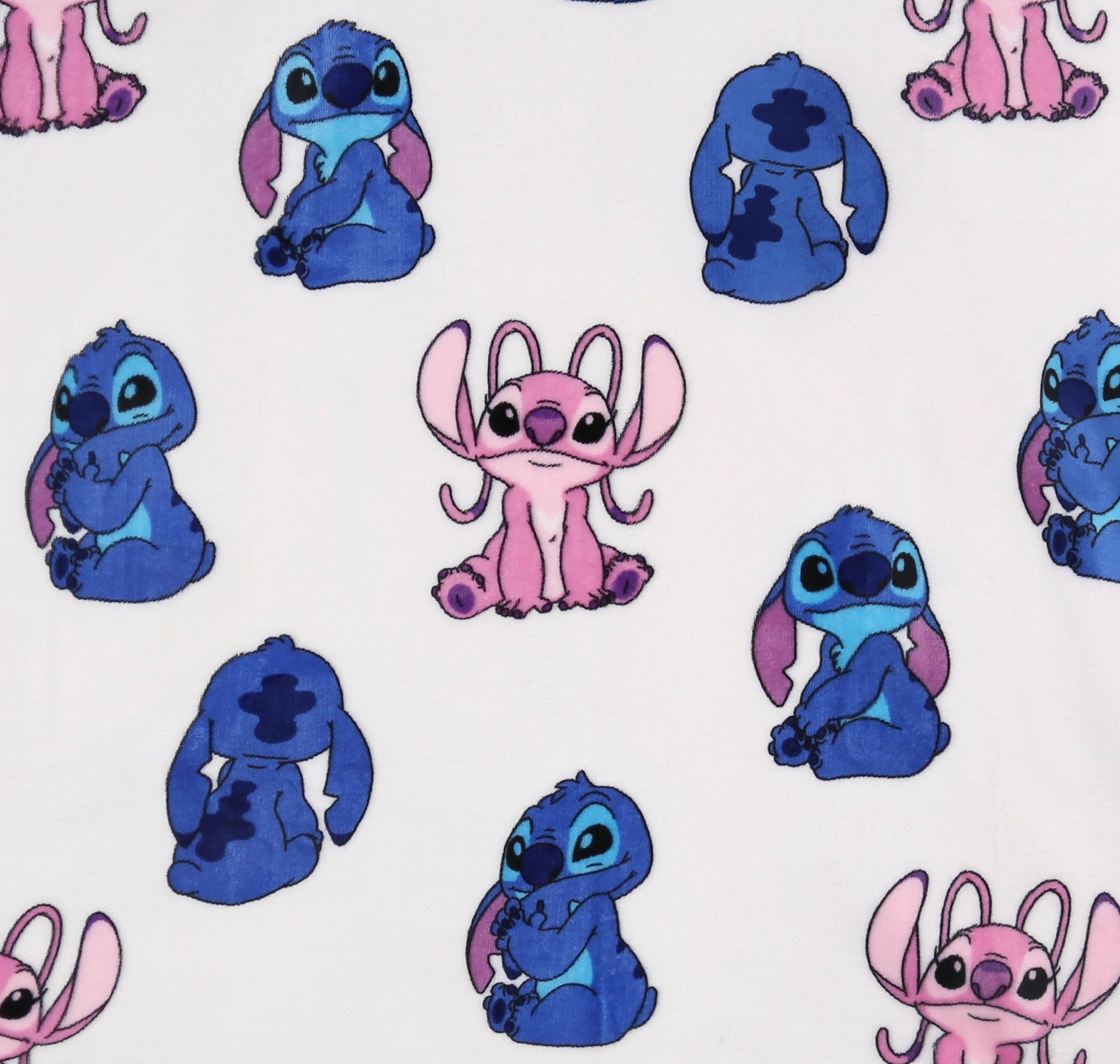 Disney Tagesdecke DISNEY Angel Stitch Weiß Tagesdecke 120x150 cm ...
